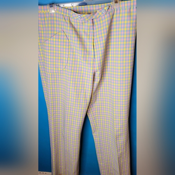 define originals | Pants & Jumpsuits | Rare Vintage Plaid Pastel 6s 70s ...
